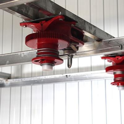 China 3500lbs Poultry Winch Brake Webbing Cable Double Speed Manual Hand for sale