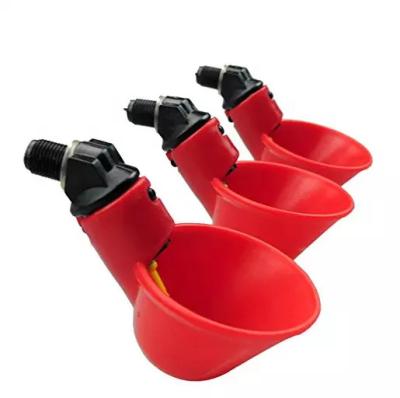 China PP Poultry Nipple Drinker Cup For Chicken And Birds for sale