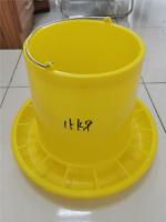 China Broiler Duck Quail Bucket Poultry Feeder Drinker for sale