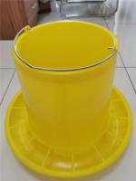China Broiler Duck Quail Bucket Poultry Feeder Drinker for sale
