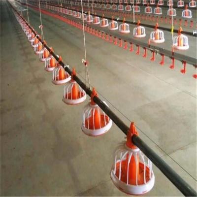 China Full Set Drinker Line chicken farm building Automatic Poultry Nipple Drinking System For Chickens for sale