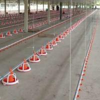 China Open House Shed 2.2cm Chicken Nipple Drinker System for sale
