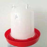 China Ground Chicken Anti Crush 10L Poultry Feeder Drinker for sale