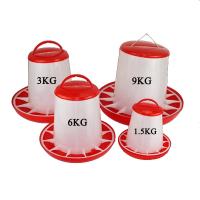 China Saving Food 11L PP Plastic Poultry Farm Water Drinkers for sale