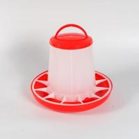 China Outdoor Plastic Bucket 9kg Poultry Feeder Drinker for sale