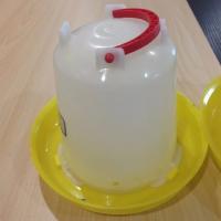 China Outdoor Plastic Bucket 9kg Poultry Feeder Drinker for sale