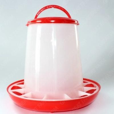 China Hens Birds Plastic 1.5kg Poultry Feeder Drinker for sale