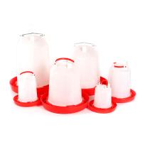 China Hens Birds Plastic 1.5kg Poultry Feeder Drinker for sale