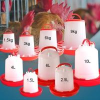 China Corrosion Resistance 6kg Quail Poultry Feeder Drinker for sale