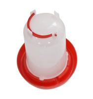 China Circular PE 12kg Goose Poultry Feeder Drinker for sale