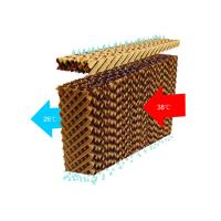 China Cellulose Farm Evaporative 7090 Poultry Cooling Pad for sale