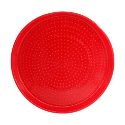 China Plastic Baby Chicken Feeder Tray Poultry Chicken Feeding Tray , chick feeder Tray round poultry feeding for sale