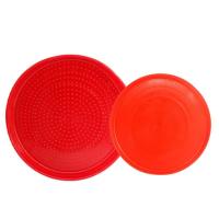 China Plastic Baby Chicken Feeder Tray Poultry Chicken Feeding Tray , chick feeder Tray round poultry feeding for sale