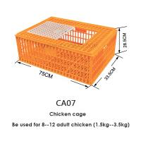 China 75*55*27CM Poultry Coop Pigeon Chicken Transport Cage for sale