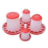 China Chicken Feeders Poultry Farming Bucket Feeder Chicken Auto Feeder Broiler Farming Plastic Bucket for sale