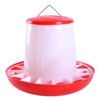 China Chicken Feeders Poultry Farming Bucket Feeder Chicken Auto Feeder Broiler Farming Plastic Bucket for sale