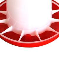 China Chicken Plastic Poultry Feeder Pan Bucket and Water Drinker Wholesale Farm Equipment Auto Chicken Feeder for sale