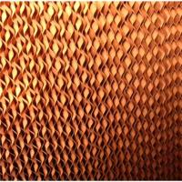 China 7090 Brown PVC Evaporative Cooling Pad Systems for sale