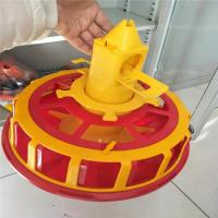China Broiler Breeder Automatic Plastic Chicken Pan Feeder for sale