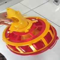 China Broiler Breeder Automatic Plastic Chicken Pan Feeder for sale