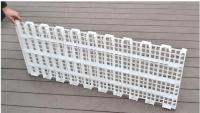 China Chicken Plastic Dung Board Poultry Slat Flooring for sale