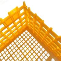China Live 12.25 Inch PE Duck Transport Crates For Chickens for sale