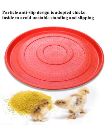 China PP Poultry Feeder Drinker 41mm 35mm Hen Feeding Tray for sale