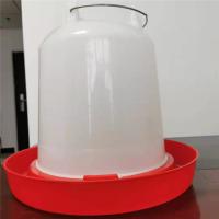 China PE Bucket Broiler Chicken 10L Poultry Feeder Drinker for sale