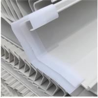China 8/10/13 Thickened Pvc Chicken Feeder Trough Poultry House Accessories for sale
