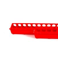 China 50cm Plastic Flip Top Poultry Feeder Drinker For Hens Chicken for sale