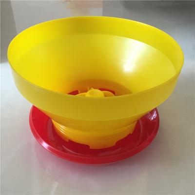 China Poultry Houses Plastic 28x18cm Broiler Chicken Feeder for sale