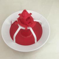China 25mm 22x22mm Water Nipple Drinker Chicken Feeder With Clamp for sale
