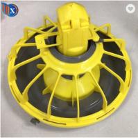 China 330mm Broiler Pan Feeder Poultry Automatic Pan Feeding System for sale