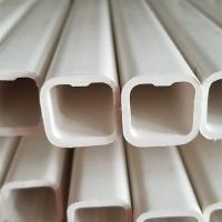 China Plastic 22x22mm Square Chicken Feeder Pvc Pipe For Poultry Drinking System for sale