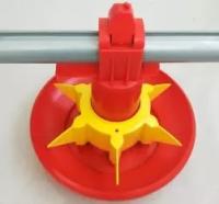 China 45mm Galvanized Steel Pipe Auger Feeder System For Poultry House for sale