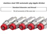 China Automatic Stainless Steel Ss201 Ss304 Pig Nipple Drinker for sale