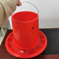 China Manual Plastic 10kg Poultry Chicken Feeder For Chicken House for sale