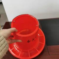 China 4kg Plastic Poultry Chicken Feeder And Drinker Chick Feeding Bucket for sale