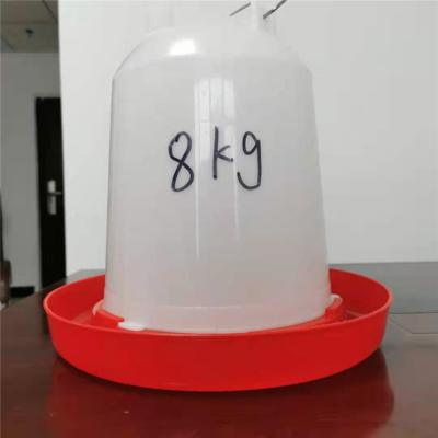 China Automatic Plastic 8L Poultry Feeder Drinker For Broiler Breeder for sale