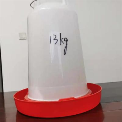 China 13L Polyethylene Design ODM Plastic Poultry Waterer for sale