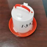 China 1.5L Poultry Bucket Drinker For Baby Chicken Broiler Layer Breeder for sale