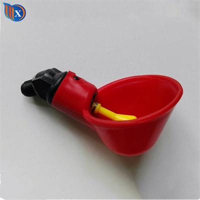 China Nipple Chicken Bird 20cm ABS Automatic Poultry Water Drinking Cups for sale