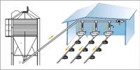 China Big Hopper Poultry Farm Equipment PP Odm Hanging Chicken Feeder for sale