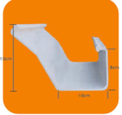 China Pvc Chicken Food Trough For Automatic Broiler Layer Feeding System for sale
