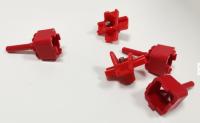 China Red Automatic PP Water Nipple Drinker Chicken Feeder for sale