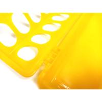 China Poultry Feeding 28 Hole Long Feed Trough For Chicken for sale