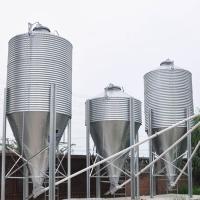 China 7 Ton 14 Ton 21ton 22 Ton Poultry Feed Silo Chicken Broiler Duck Farm House for sale