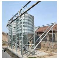 China 7 Ton 14 Ton 21ton 22 Ton Poultry Feed Silo Chicken Broiler Duck Farm House for sale
