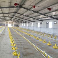 China Dia 26.7mm Poultry Farm Equipment Water Line Galvanized Steel 25mm Support Pipe for sale
