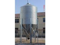 China 4T - 33T Chicken Feed Bin Steel Grain Feed Storage Silo For Poultry Farm for sale